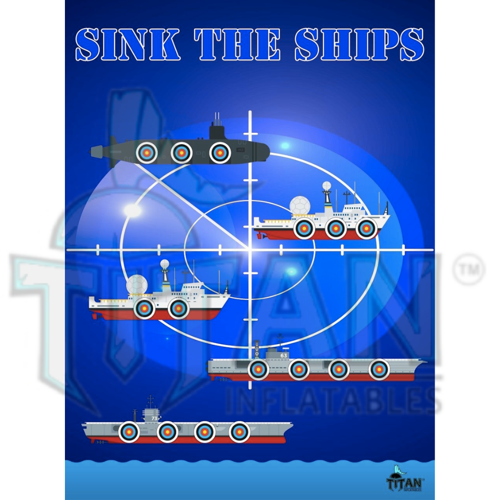 Sink The Ships | TitanInflatables.com | Murfreesboro, TN