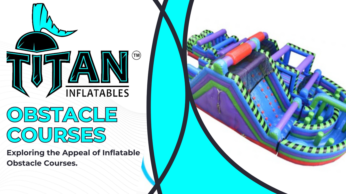 High Energy Inflatable Obstacle Courses - Titan Inflatables