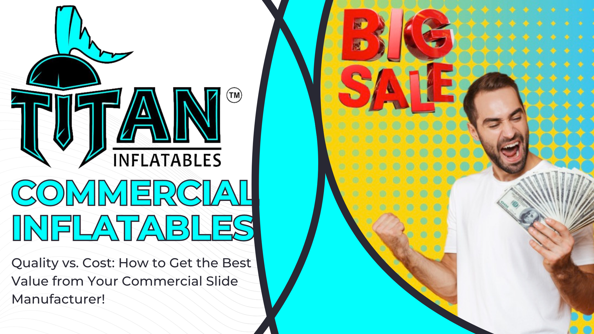 #1 Commercial Slide Manufacturer - Titan Inflatables
