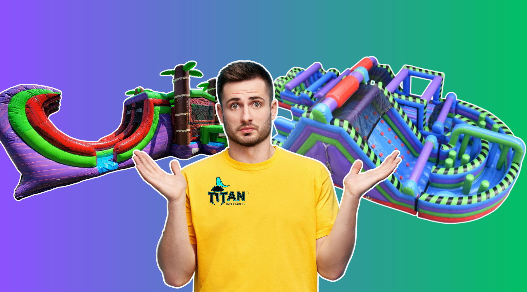 Different Types Of Inflatables For Sale - Titan Inflatables