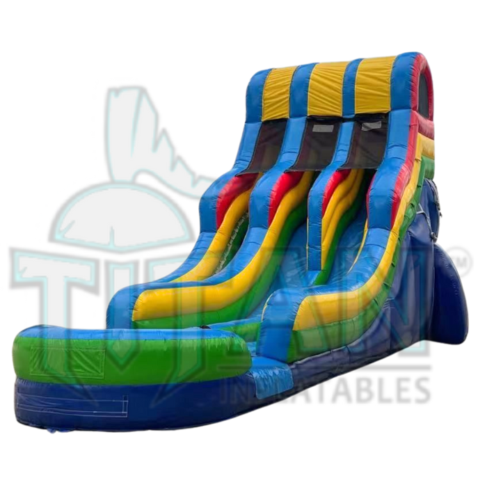 22 foot Standard Double Lane Slide | TitanInflatables.com ...