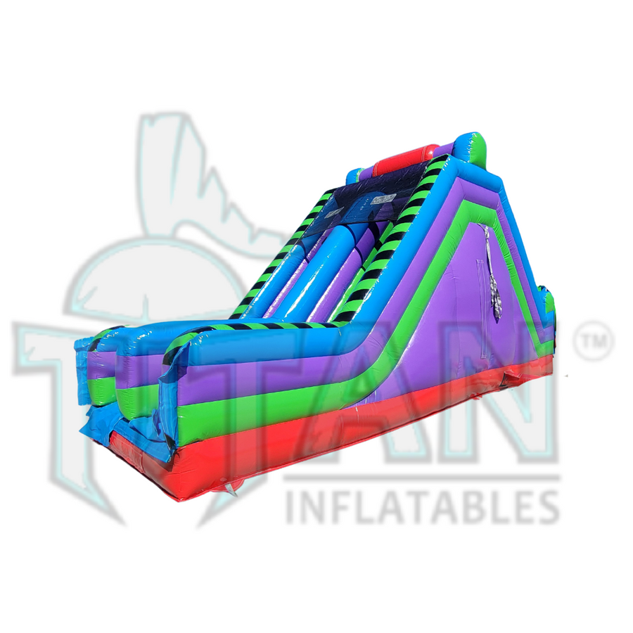 30 foot Conqueror Rock Climb Slide | TitanInflatables.com ...