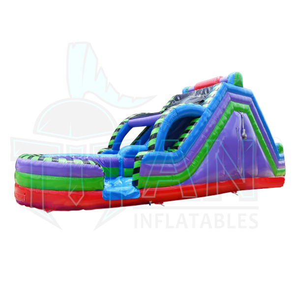 30 foot Conqueror Rock Climb Slide | TitanInflatables.com ...