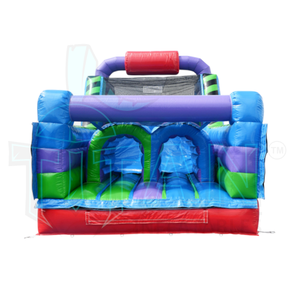 35 foot Conqueror Obstacle Course | TitanInflatables.com | Murfreesboro, TN