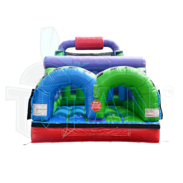 35 foot Conqueror Obstacle Course | TitanInflatables.com | Murfreesboro, TN