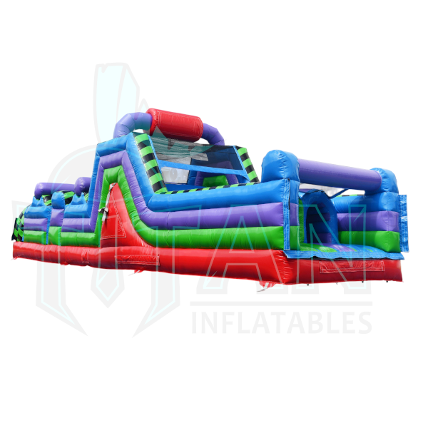 35 foot Conqueror Obstacle Course | TitanInflatables.com | Murfreesboro, TN