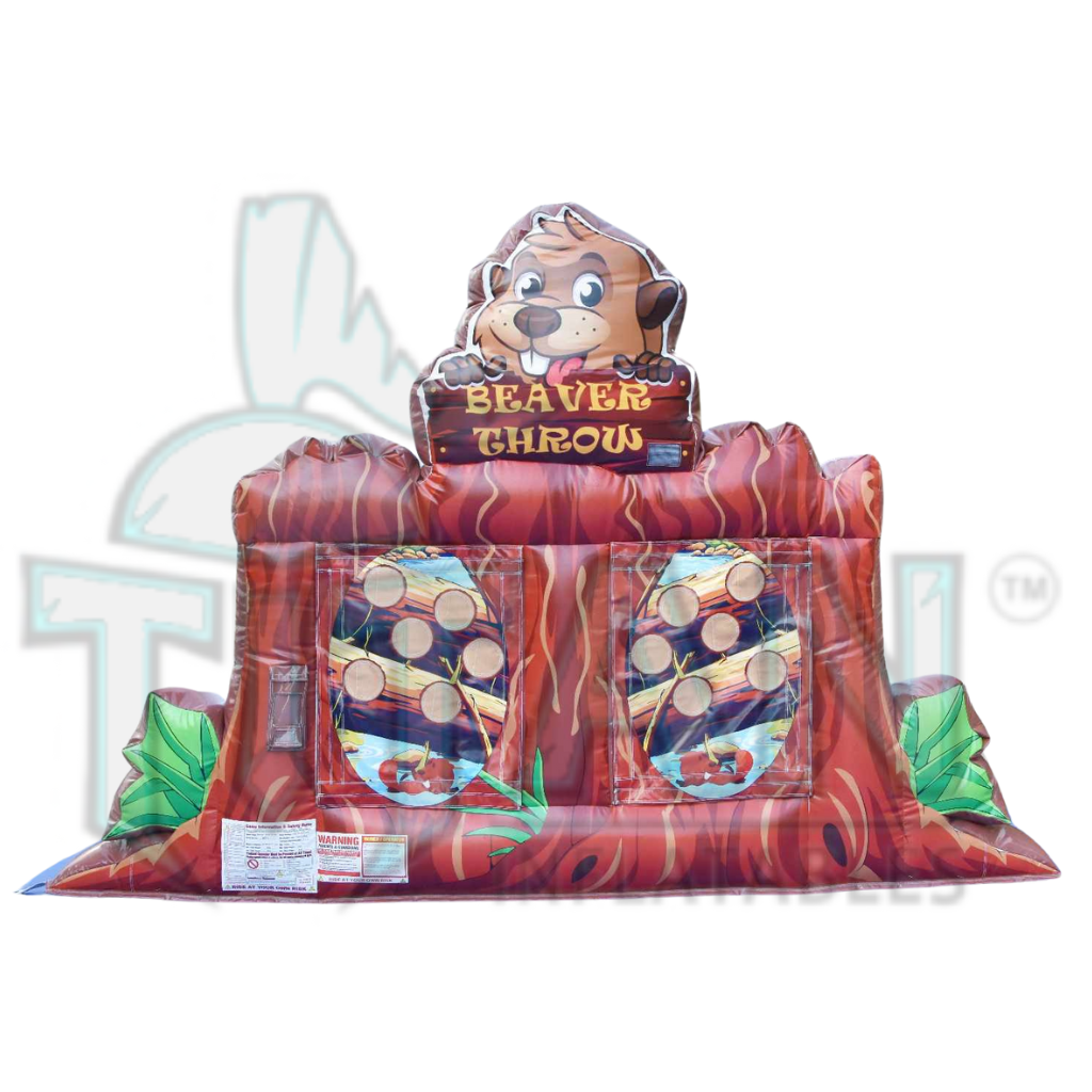 Beaver Throw | Interactive Games | Titaninflatables.com | Murfreesboro, TN